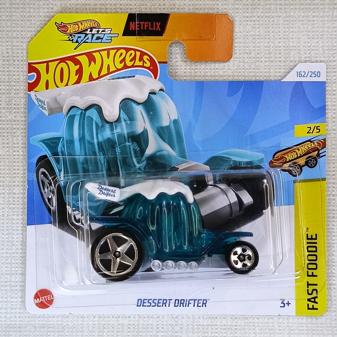 Hot Wheels Dessert Drifter Let's Race Collectible Model Car Miniature ...