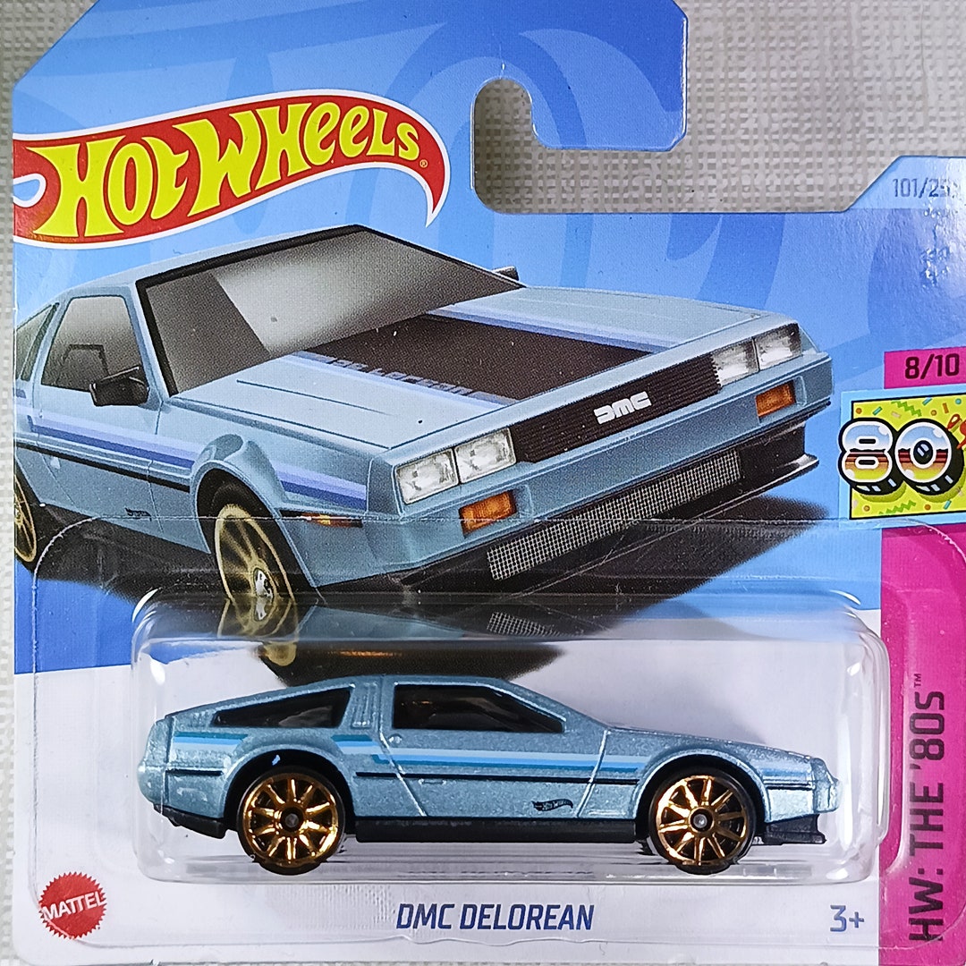 Hot Wheels DMC Delorean Collectible Model Car Miniature Gift Item for ...