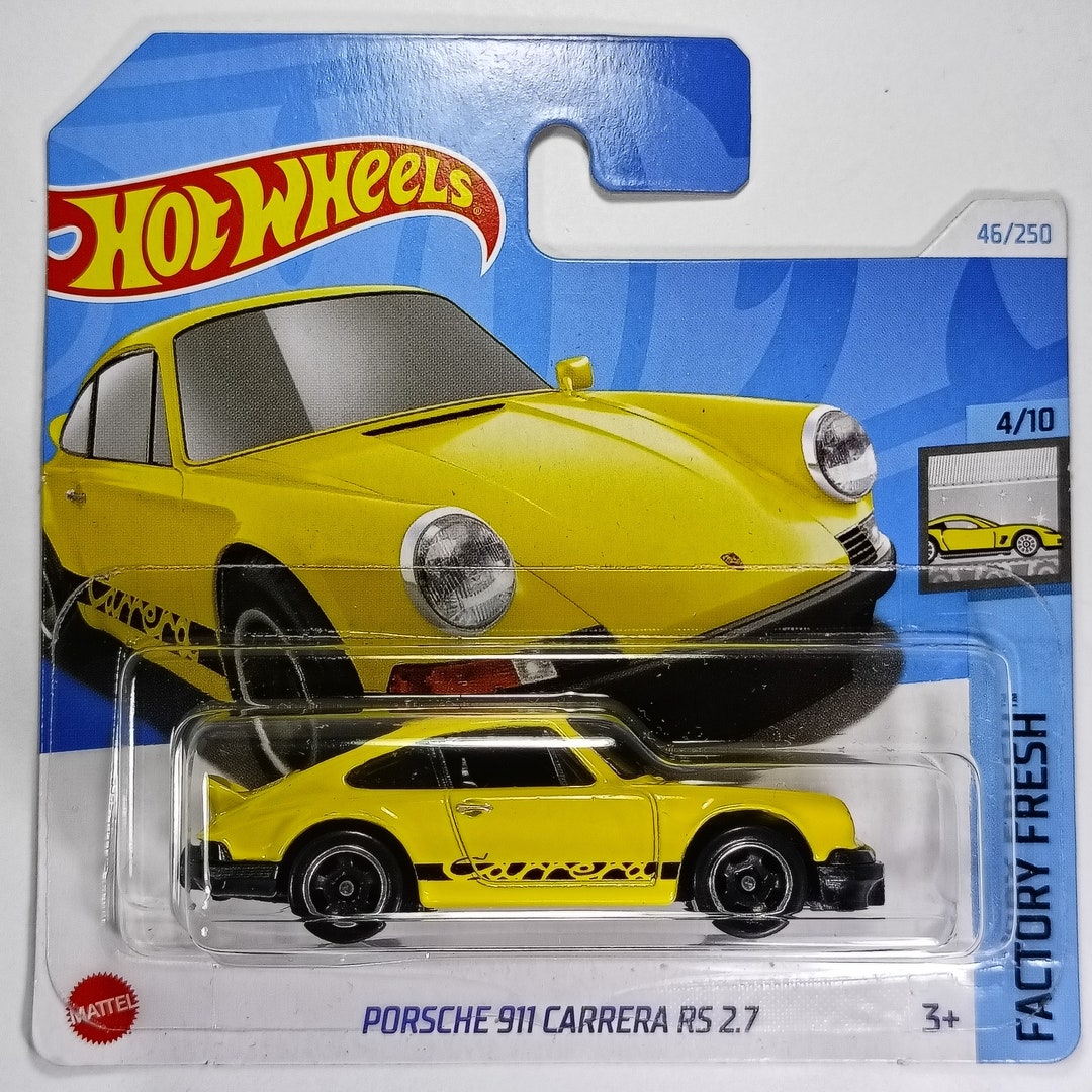Hot Wheels Porsche 911 Carrera Rs 2.7 Collectible Model Car Miniature ...