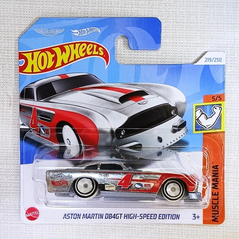 Hot Wheels Aston Martin DB4GT High-speed Edition Collectible Model Car ...