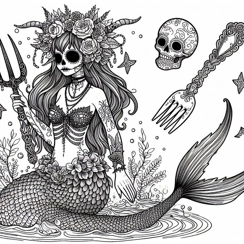 50 Gothic Coloring Book Pages volume 1 - Etsy