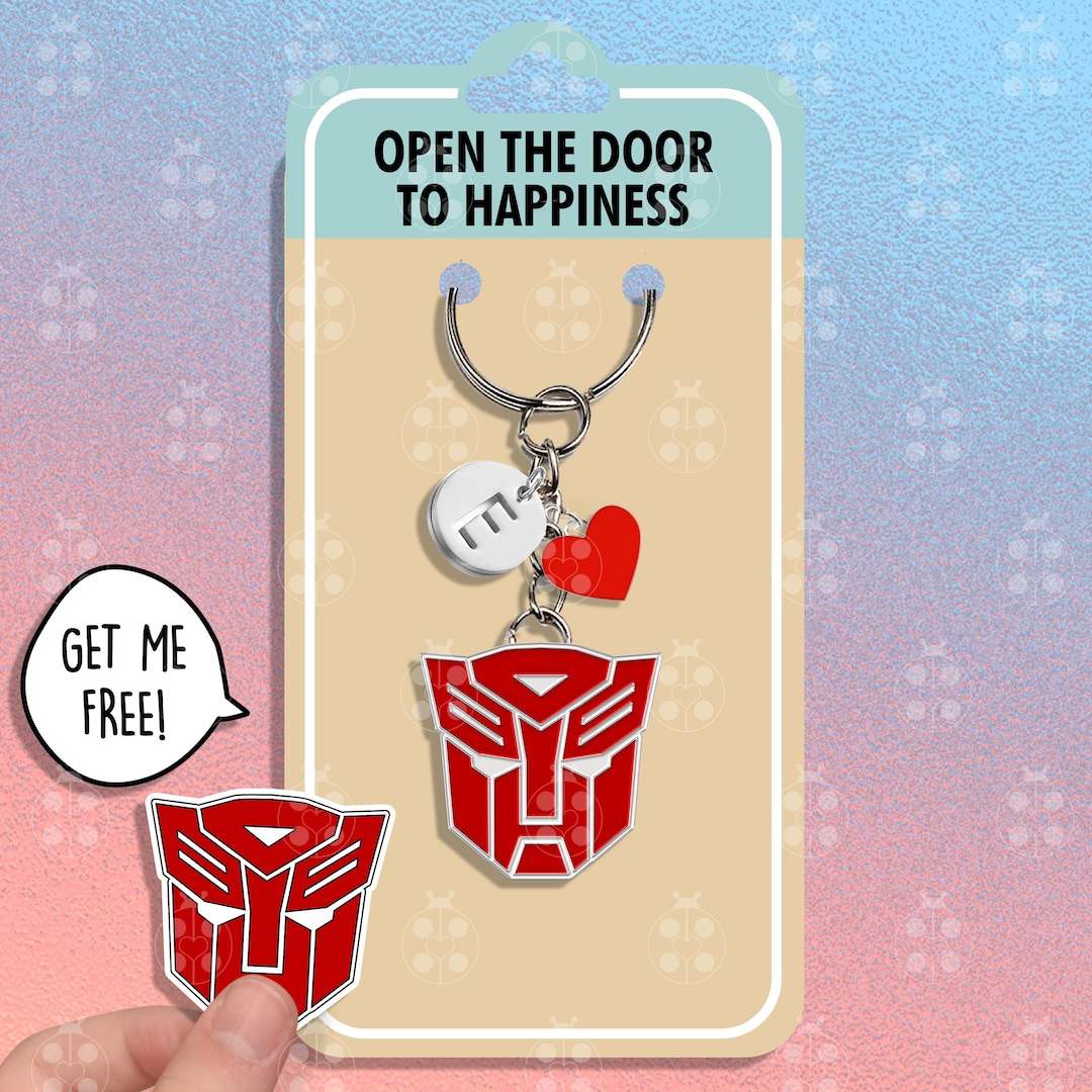 Autobots Anime Keychain Gift Best Friends Keychains Optimus Prime Funny ...