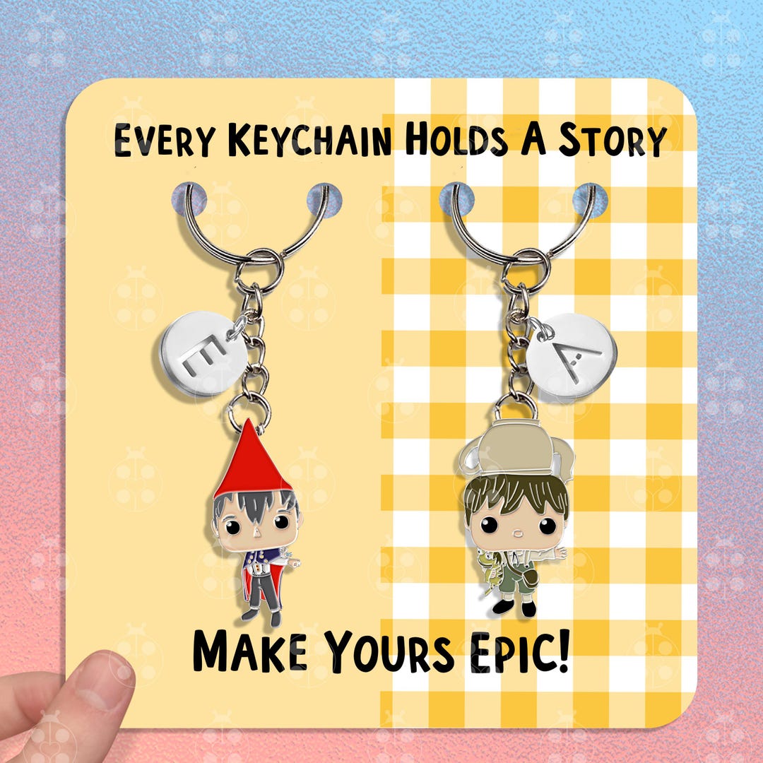 Otgw Wirt Anime Keychain Gift Best Friends Keychains Otgw Greg Funny ...