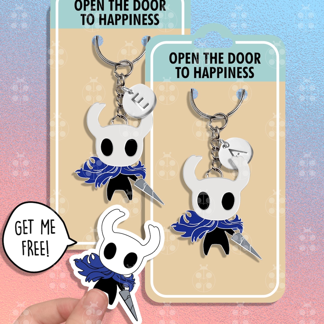 Hollow Knight Game Keychain Gift Best Friends Keychains Hollow Knight ...