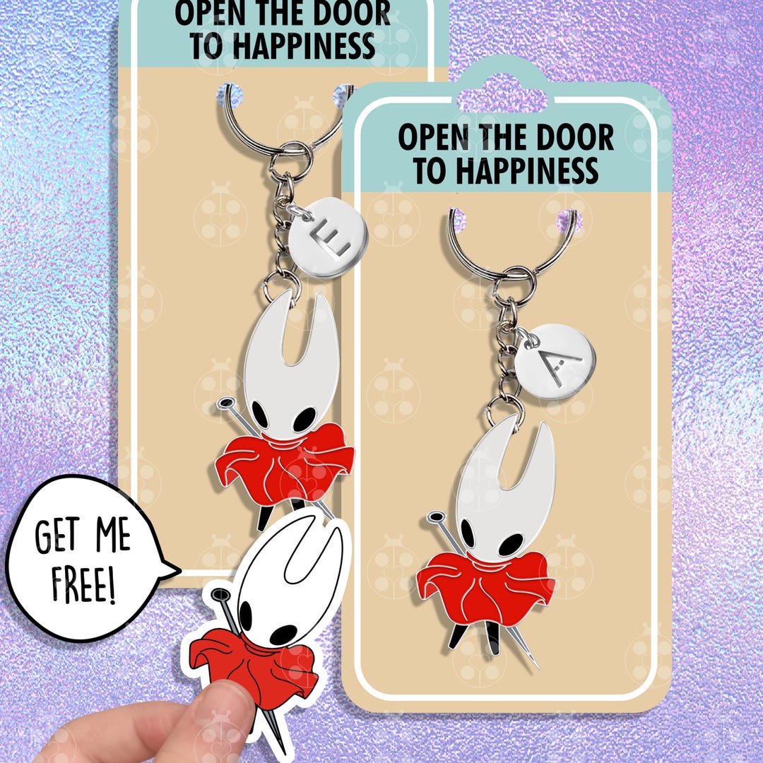 Hollow Knight Hornet Game Keychain Gift Best Friends Keychains Hollow ...