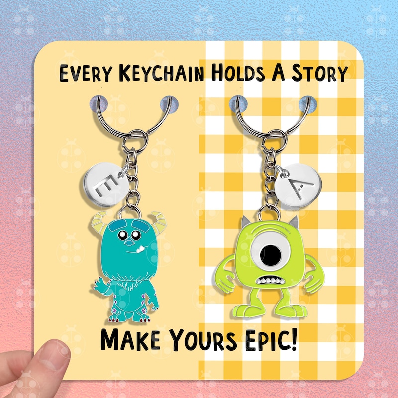 Monster Inc Keychain Sully - Etsy