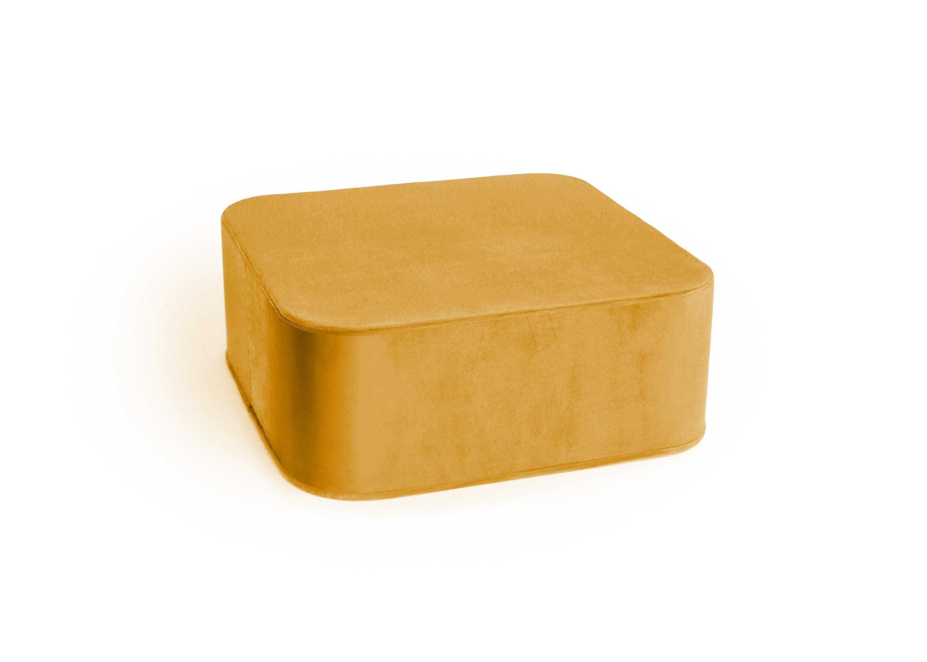 Modern SQUARE Pouf, Minimalist Deco Velvet Ottoman. - Etsy