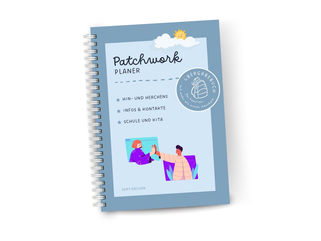 Shared Custody Handover Book | Planner for Separated Parents - Etsy