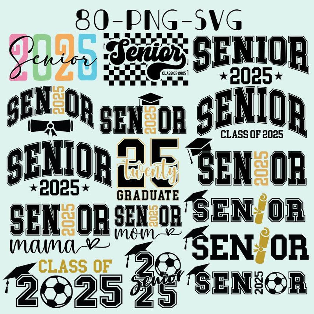 SENIOR Graduation Cap Svg SENIOR Png 2025 Svg SENIOR 2025 Pngvector ...