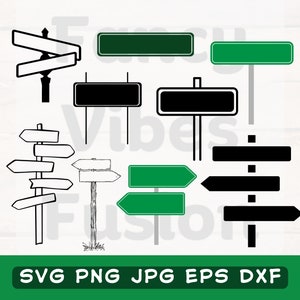 Street Sign Svg, Street Sign Svg Bundle, Street Name Sign Svg ...