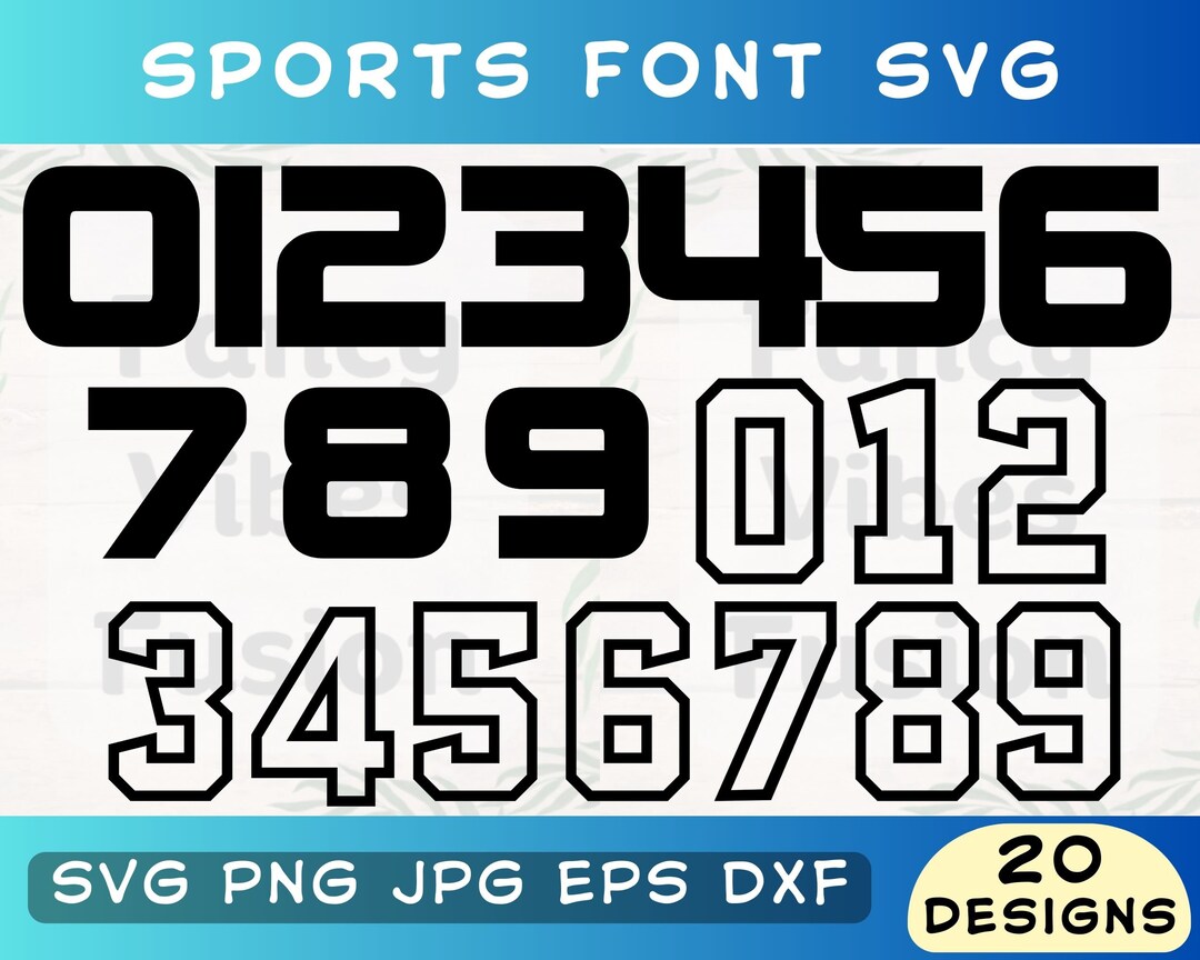 Sports Font Svg, Varsity Font Svg, Sports Jersey Font Svg, Jersey Fonts ...