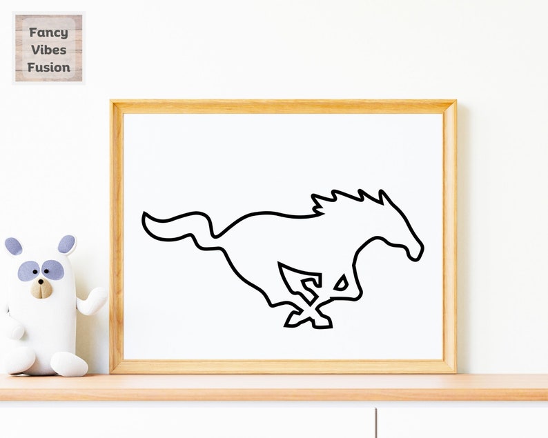 Mustang Horse SVG Bundle, Cricut Cut Files (digital Download) - Etsy