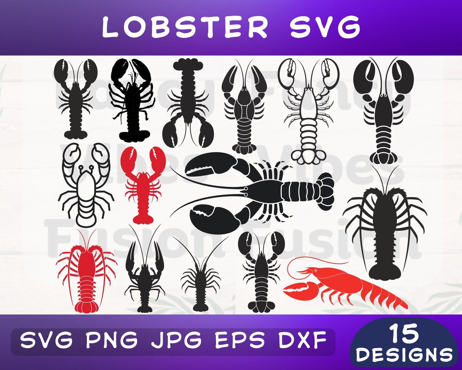 Lobster Svg, Crawfish Svg, Sea Animals Svg, Seafood Svg, Sea Svg ...