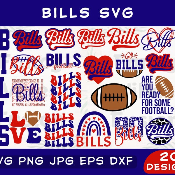 Buffalo Bills Svg - Etsy UK