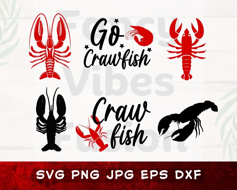 Crawfish Svg, Crawfish Png, Crab Svg, Seafood Svg, Lobster Svg ...