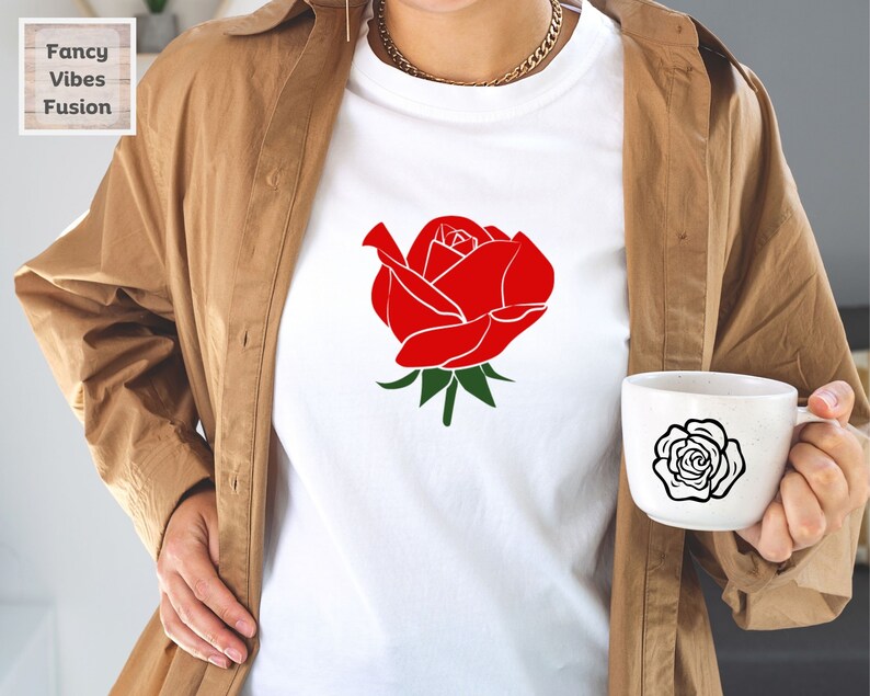 Rose SVG Bundle: Floral Cut Files (digital Download) - Etsy