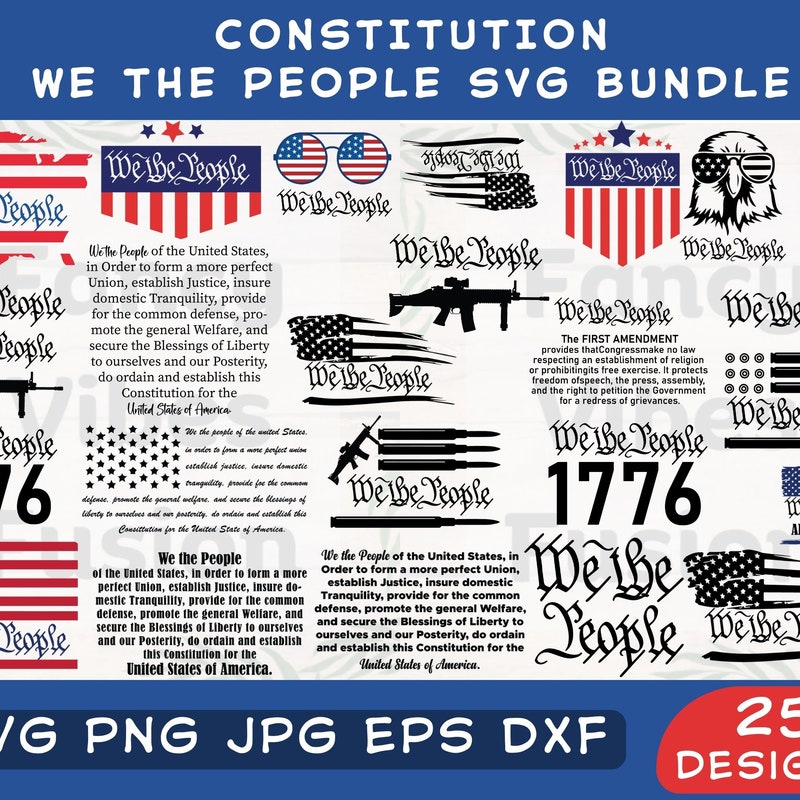 Constitution Svg - Etsy