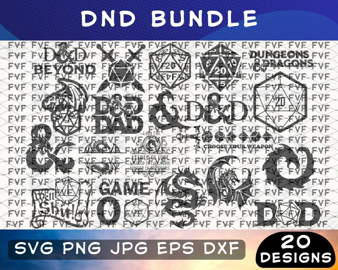Dnd Svg, Dnd Svg Bundle, Dnd Png, Dnd Shirt, Dnd Stickers, Dnd Mug, Dnd ...