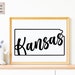 Kansas SVG Bundle: State Outline, Kansas City (digital Files) - Etsy