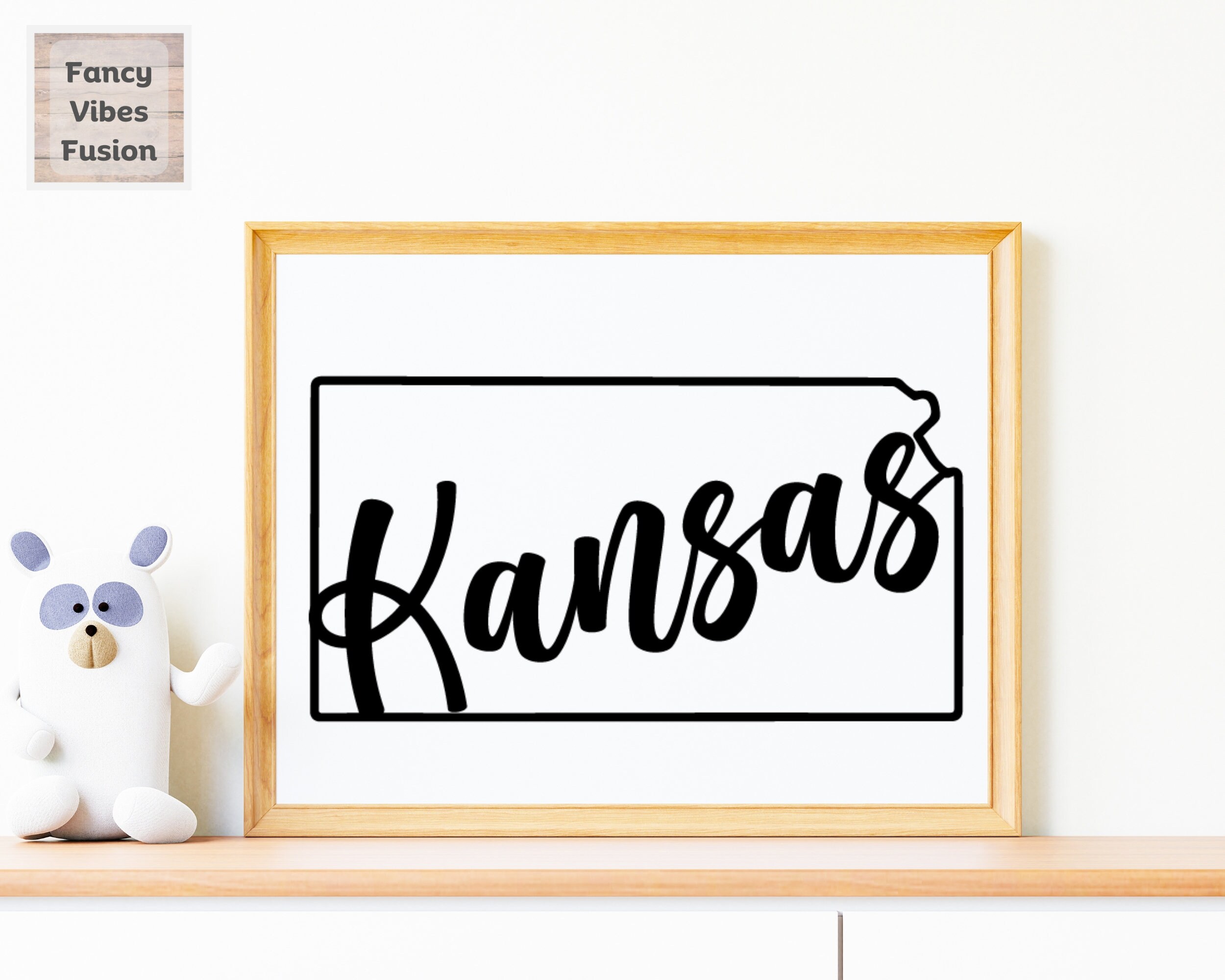 Kansas SVG Bundle: State Outline, Kansas City (digital Files) - Etsy
