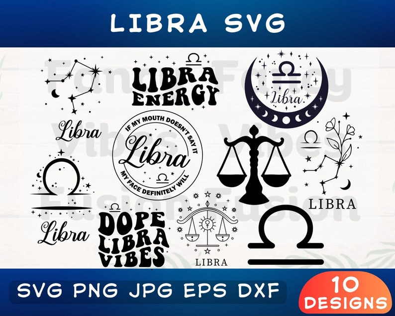 Libra Svg, Zodiac Sign Svg, Mystical Svg, Libra Png, Libra Shirt ...