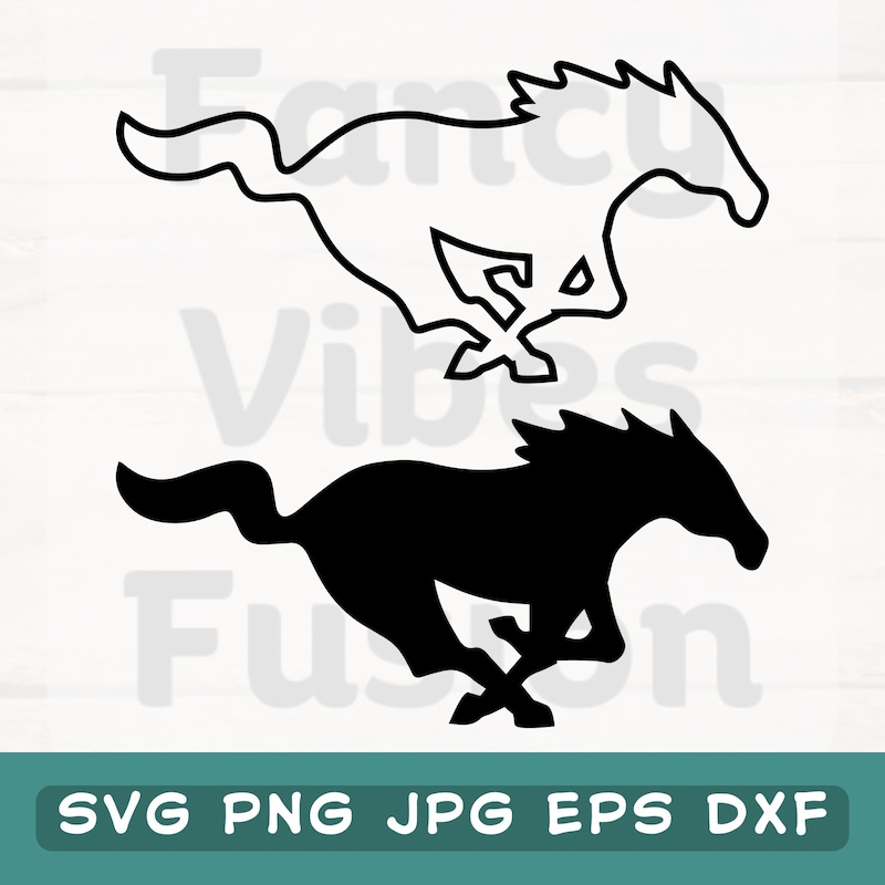 Mustang Svg - Etsy