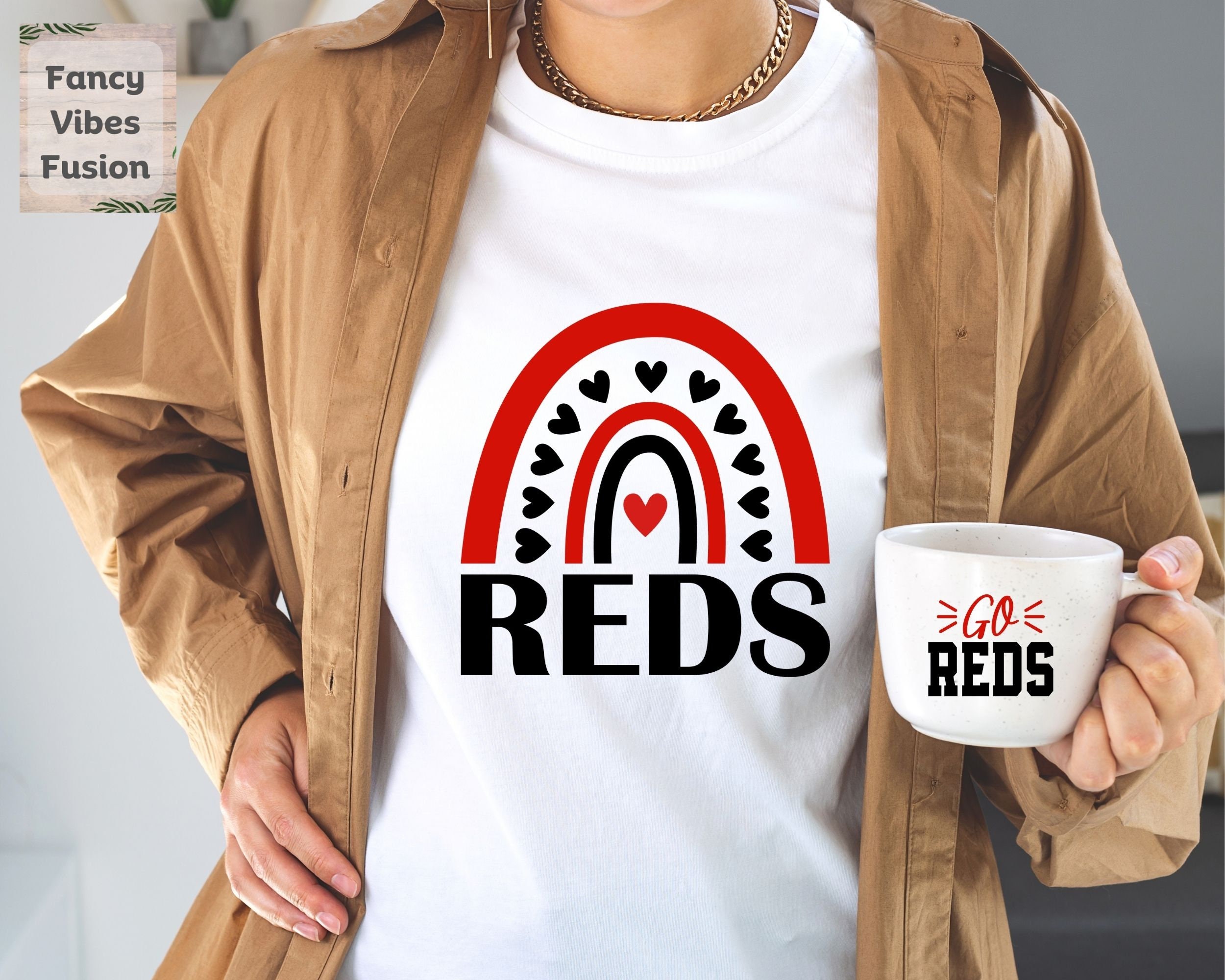 Reds Svg Bundle, Reds Svg, Reds Png Bundle, Reds Shirt Svg, Instant ...
