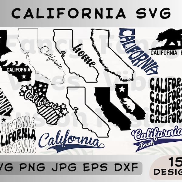 California Stickers - Etsy