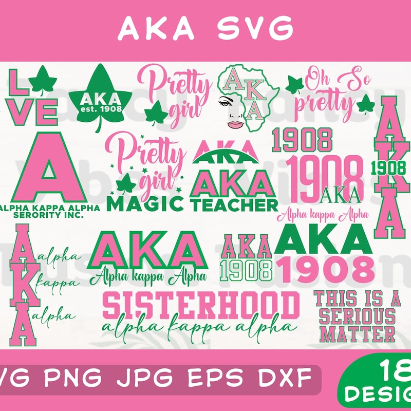 Aka Svg - Etsy
