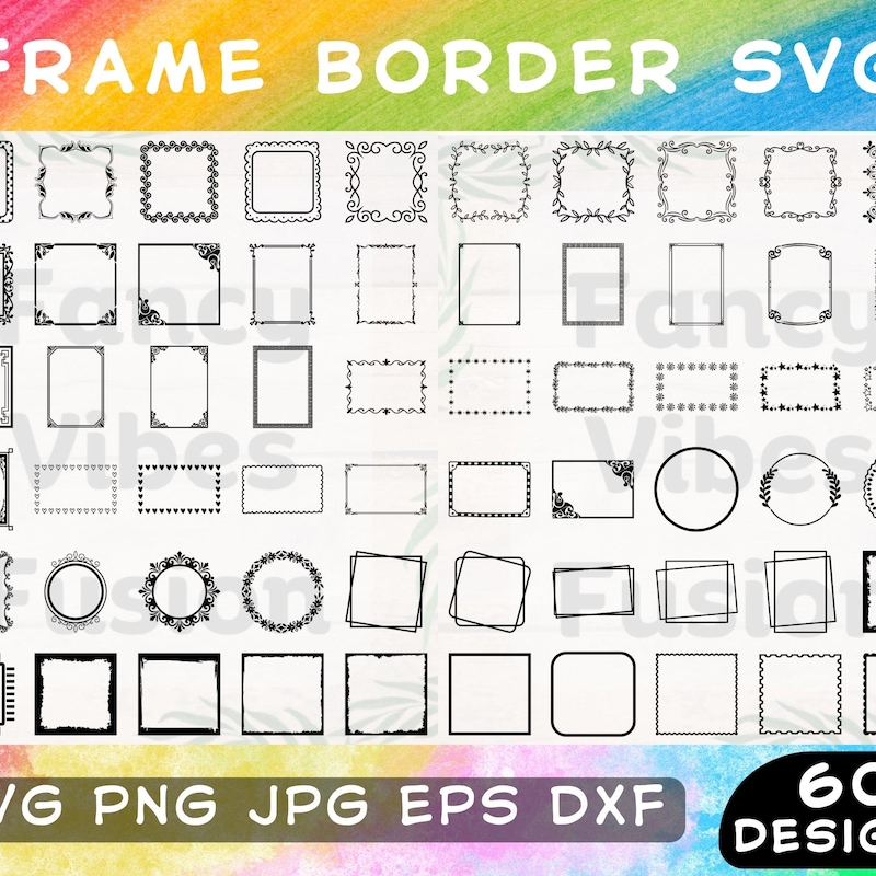 Svg Border - Etsy