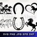 Horses Svg Bundle, Horse Svg, Horse Lover Svg, Horseshoe Svg, Farm ...