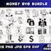 Stack of Money Clipart, Money SVG, Vector Money Cut File for Cricut ...