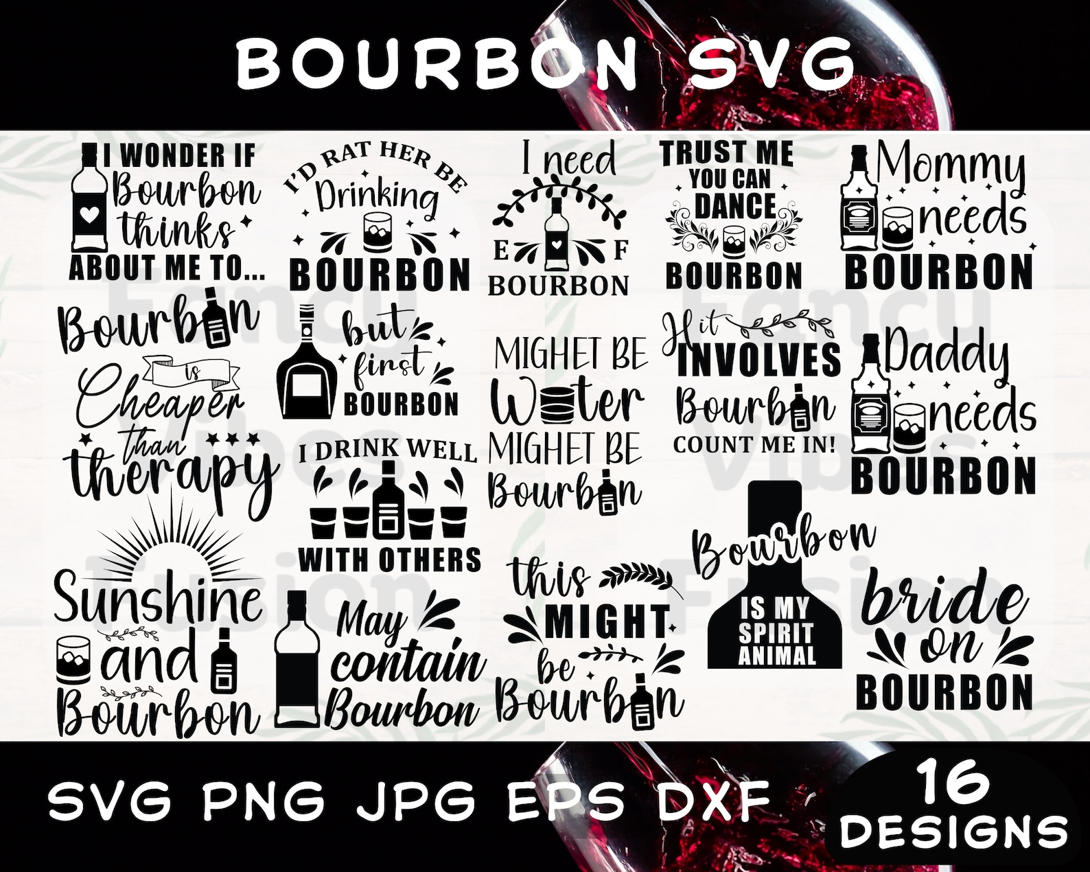 Bourbon Svg, Bourbon Png, Whiskey Svg, Vintage Bourbon Svg, Alcohol Svg ...