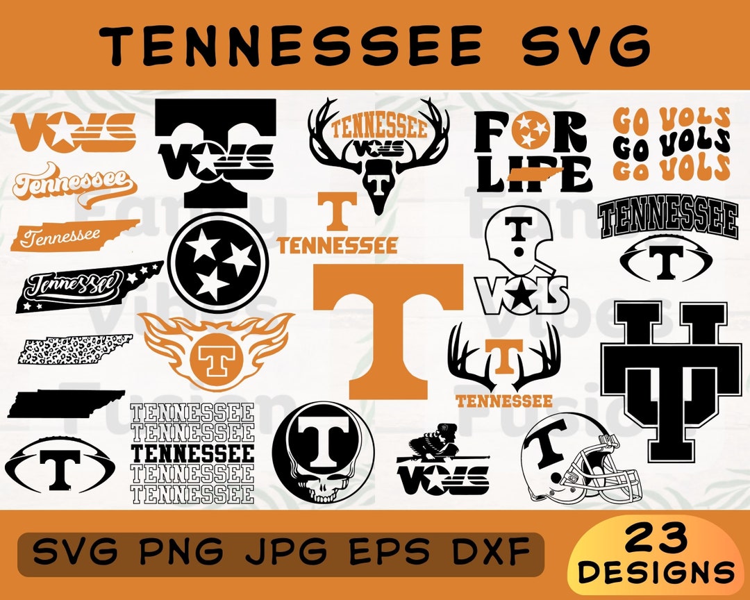 Tennessee Svg, Tennessee State Svg, Tennessee Vols Svg, Heart Tennessee ...