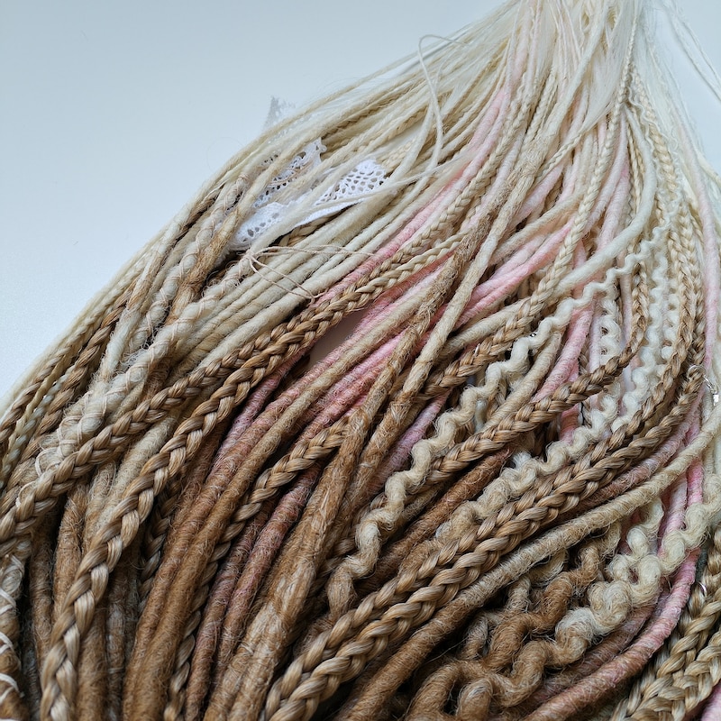 Synthetic Dreadlock Extensions - Etsy