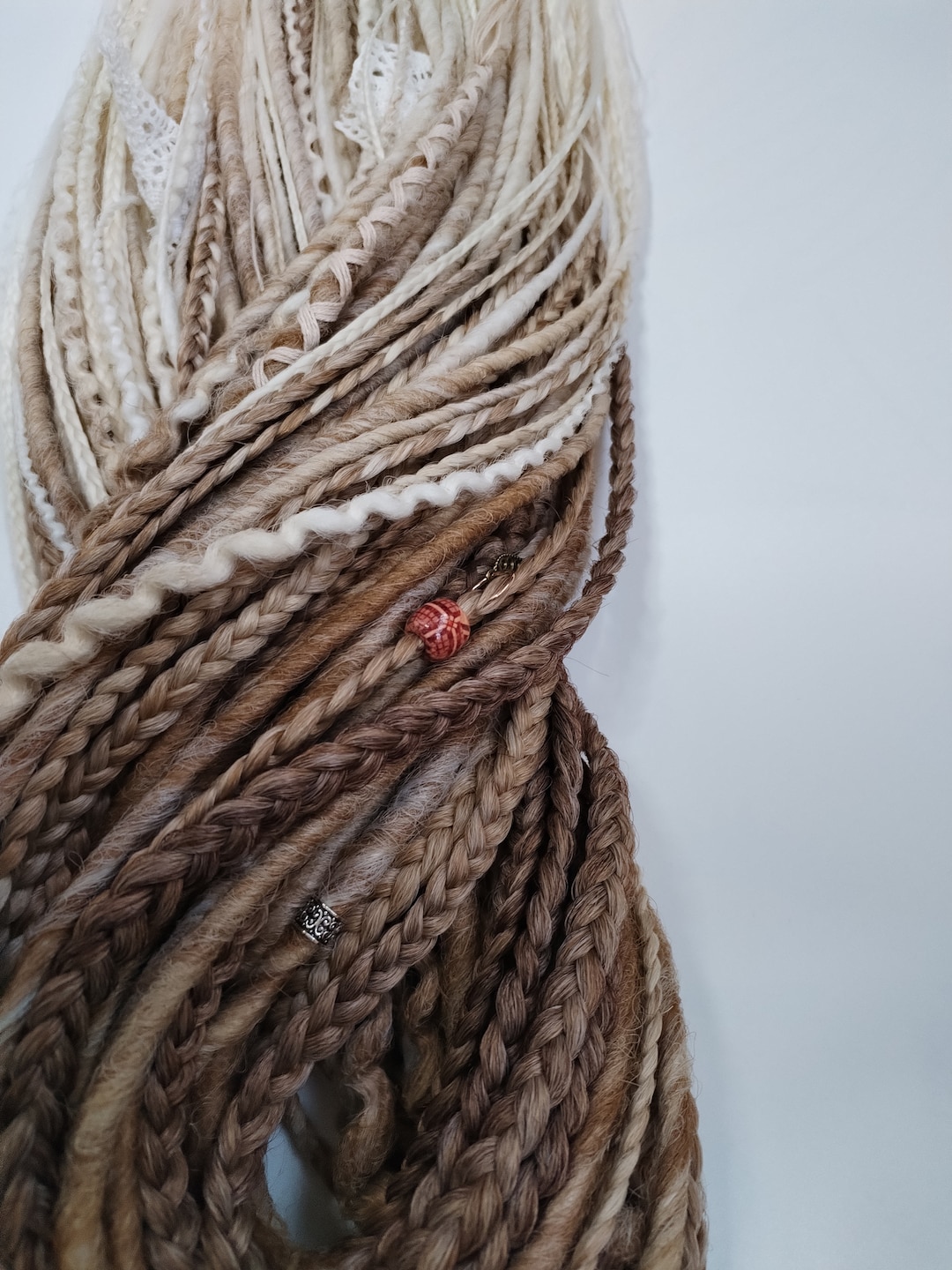 Synthetic Dreadlock Extensions, Double Ended Dread Extension, Faux ...