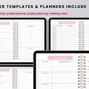 Onenote Planner 2025, Undated, Onenote Template, Onenote Calendar ...
