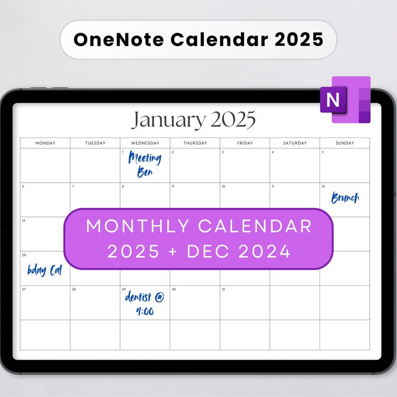 Onenote Templates - Etsy