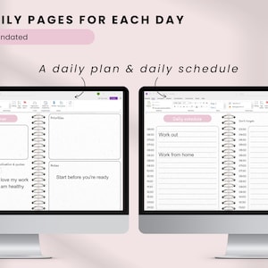 Onenote Planner 2025, Undated, Onenote Template, Onenote Calendar ...