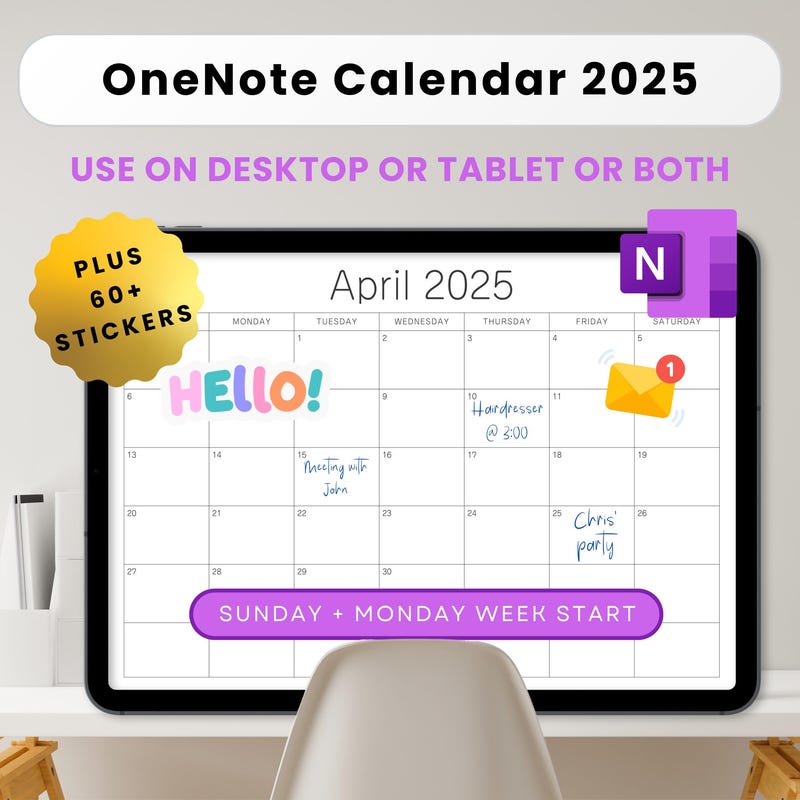 Onenote Templates - Etsy
