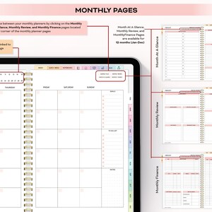 Undated Digital Planner, Goodnotes Planner, Daily Cute Planner, iPad ...