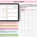 2025 Digital Planner, 2024 Dated Planner, Goodnotes Planner, Rainbow ...