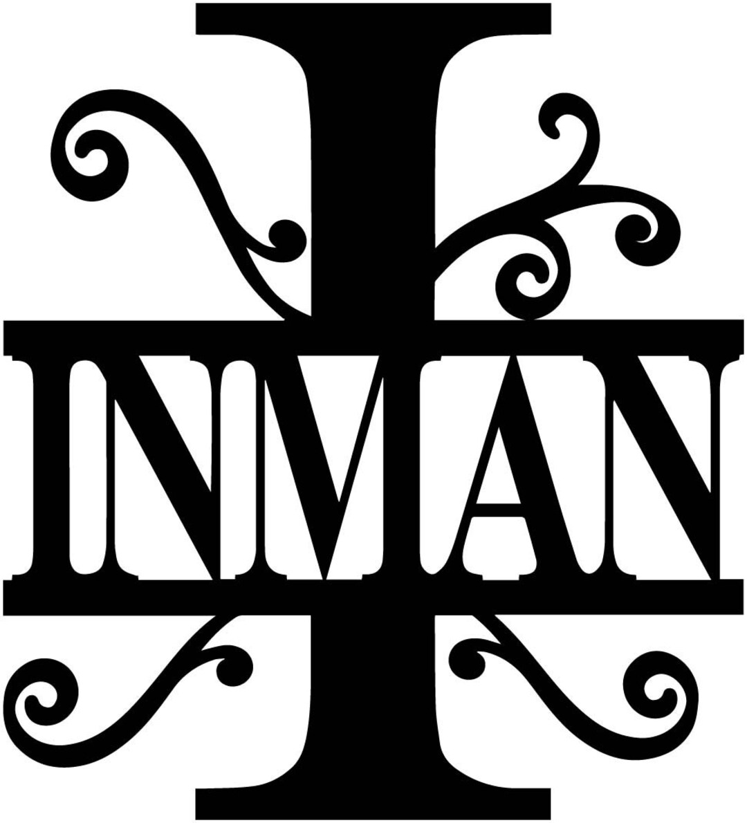 Inman SVG Monogram - Digital Download Only - No Physical Product ...