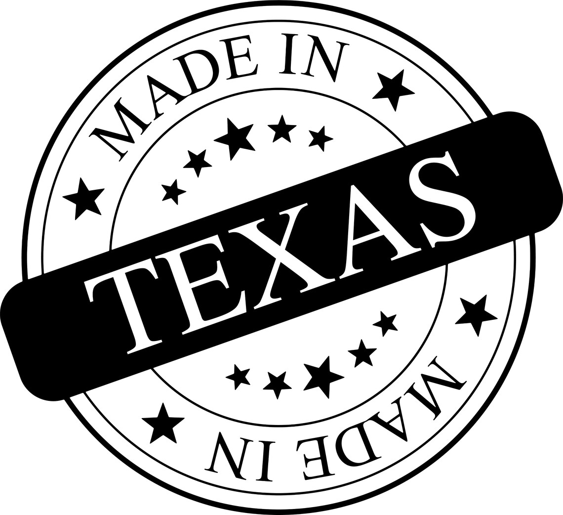 Made in Texas SVG Vector - Digital Download - No Physical Product - Etsy