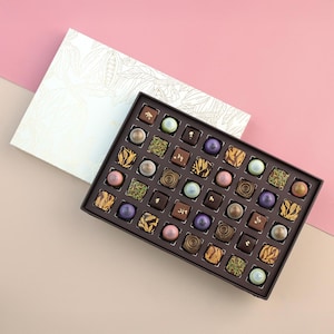 Chocolate Gift Box of 40 - Etsy