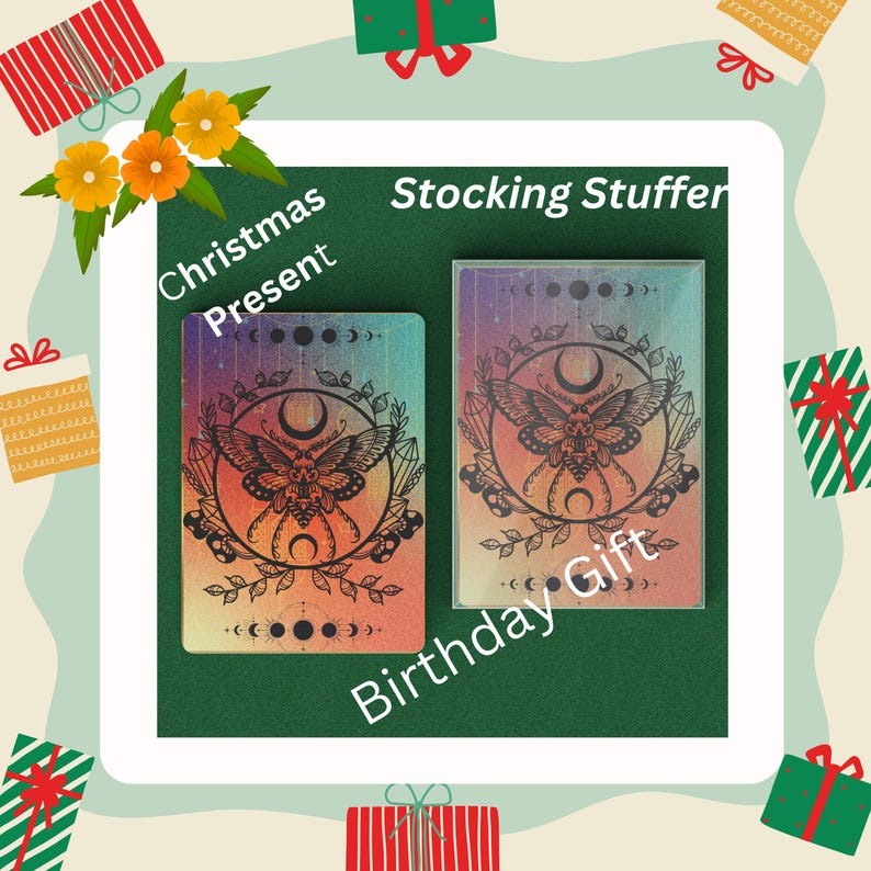 Moth Playing Cards. Collector Design Playing Card Set. 52 Card Deck ...