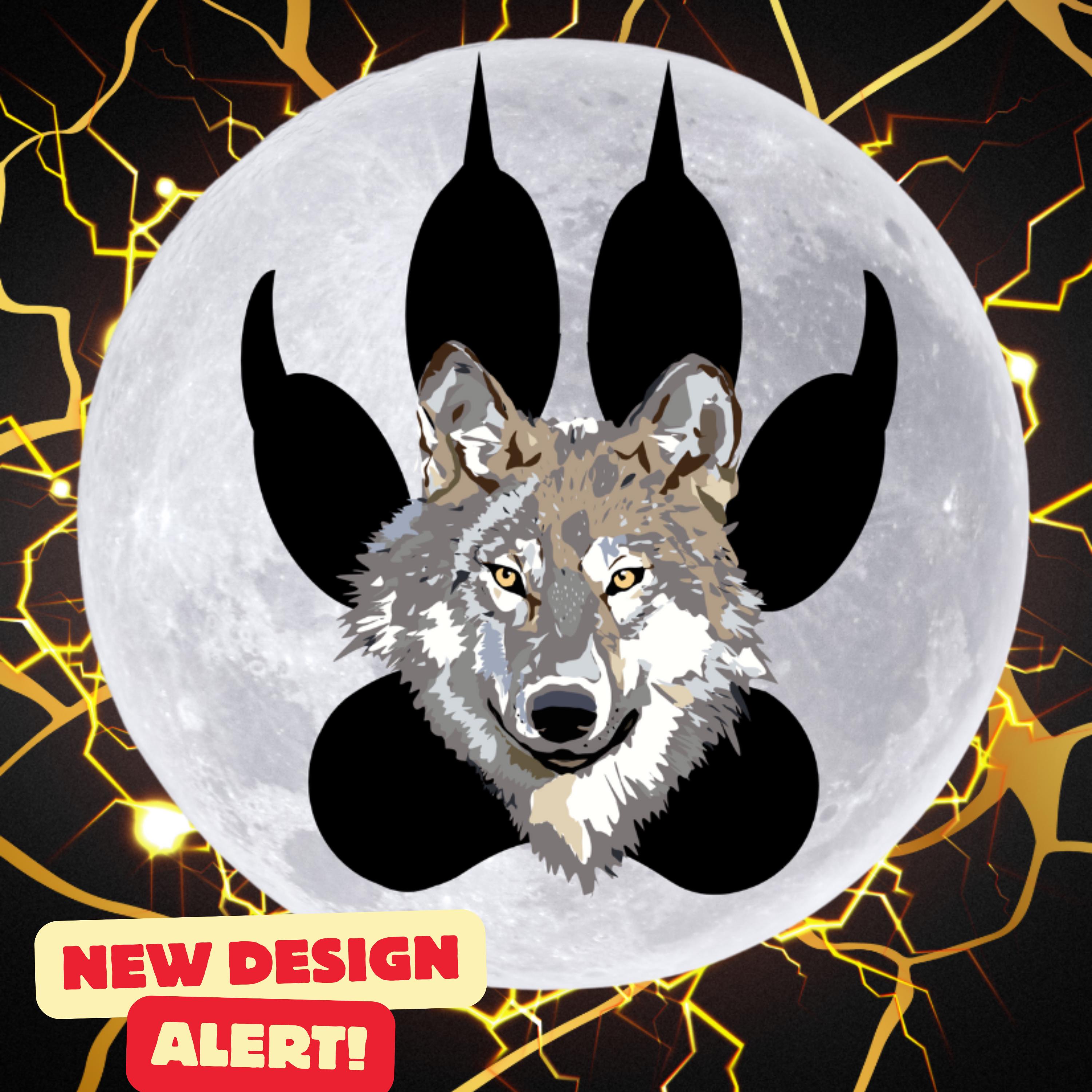 Wolf Moon Playing Cards. Wolf Deck of Cards. 52 Cards With Jokers and ...