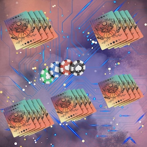 Moth Playing Cards. Collector Design Playing Card Set. 52 Card Deck ...