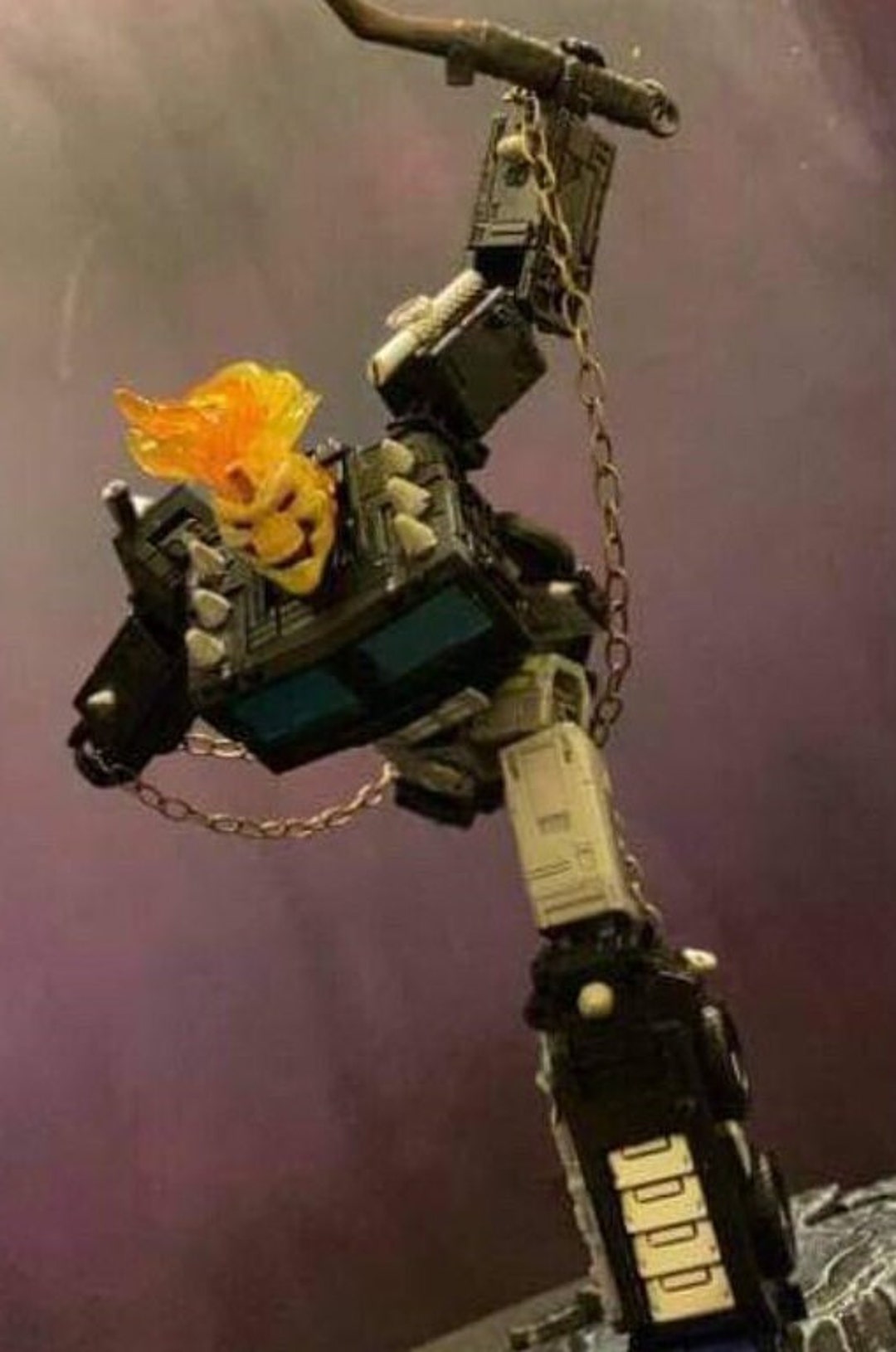 Optimus Prime Ghost Rider Crossover - Etsy