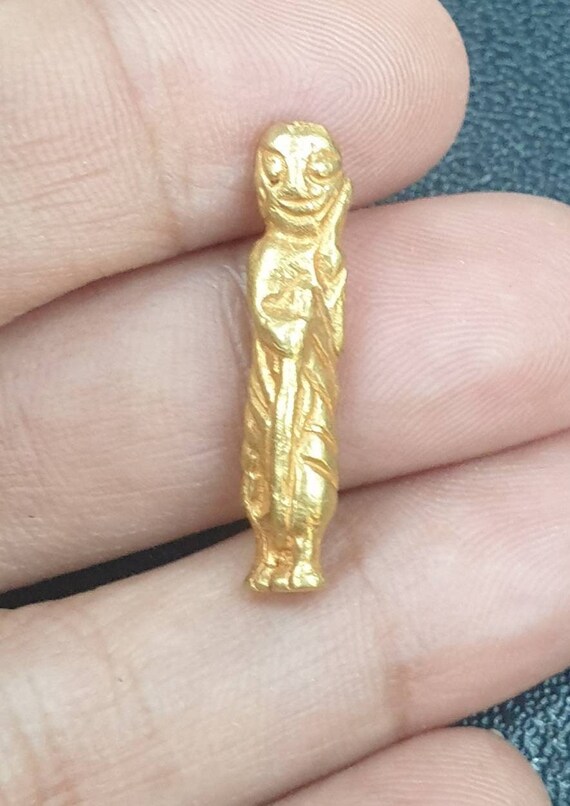 Antique Genuine Solid 22K Gold Sacred Pyu Monk Bead … - Gem